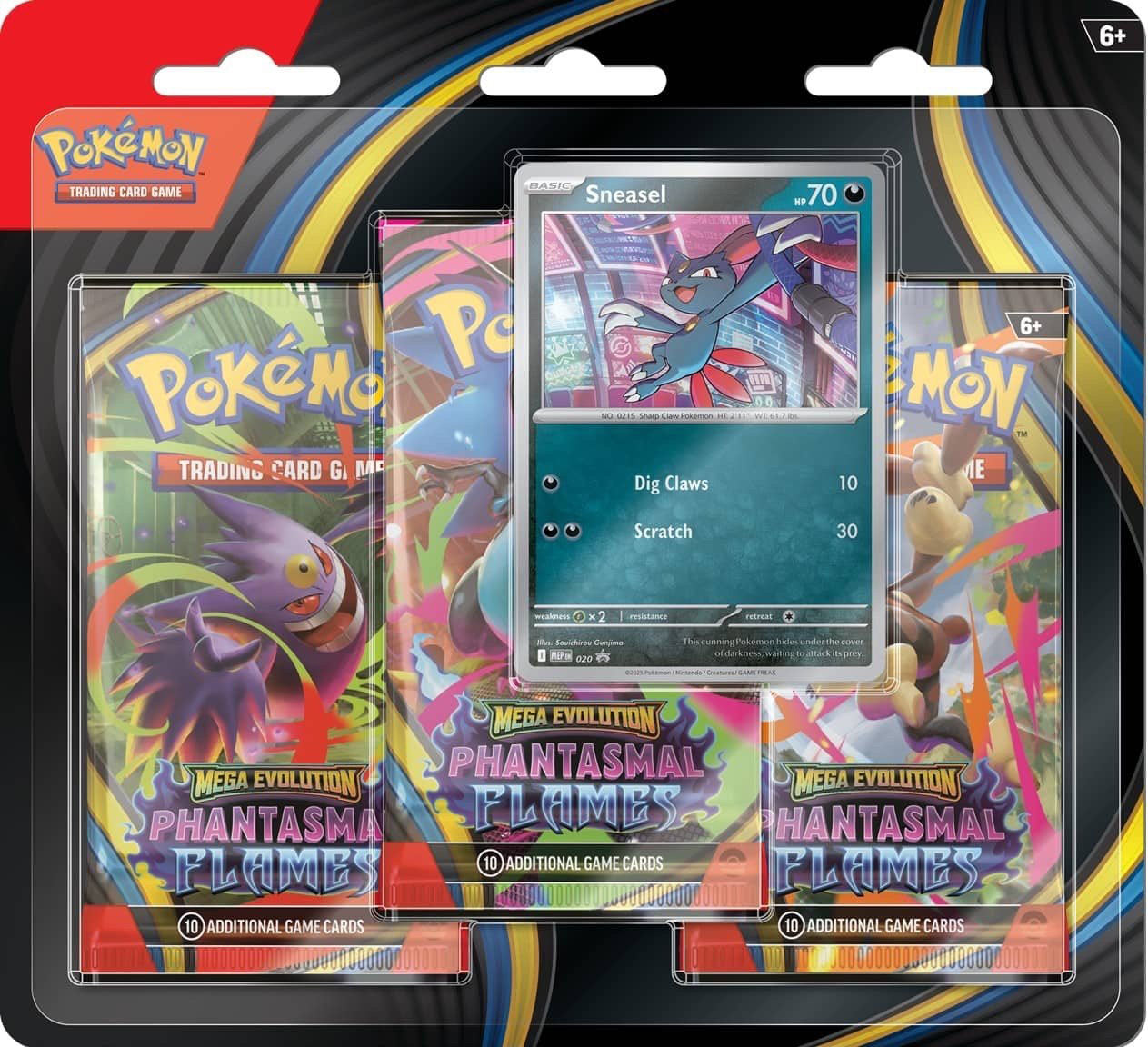 [PREVENTA 14/11/25] Mega Evolution Phantasmal Flames - 3 Pack Blister – Collector Center